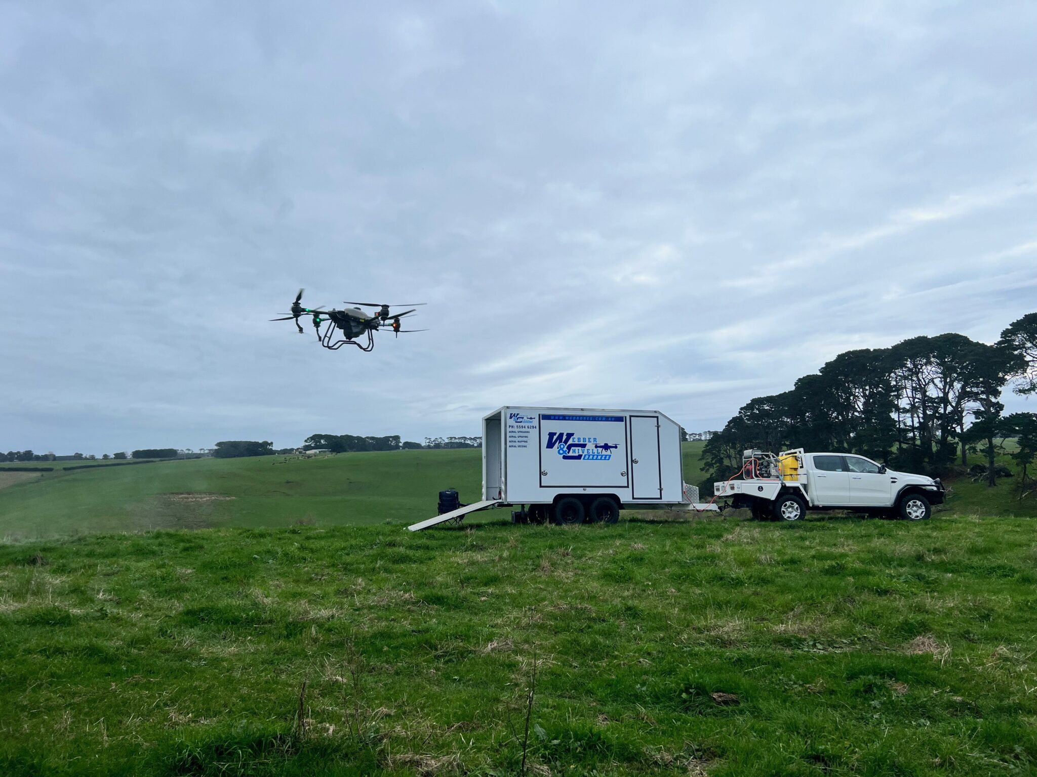 Ultimate Drone Support Trailer – Webber & Chivell Drones