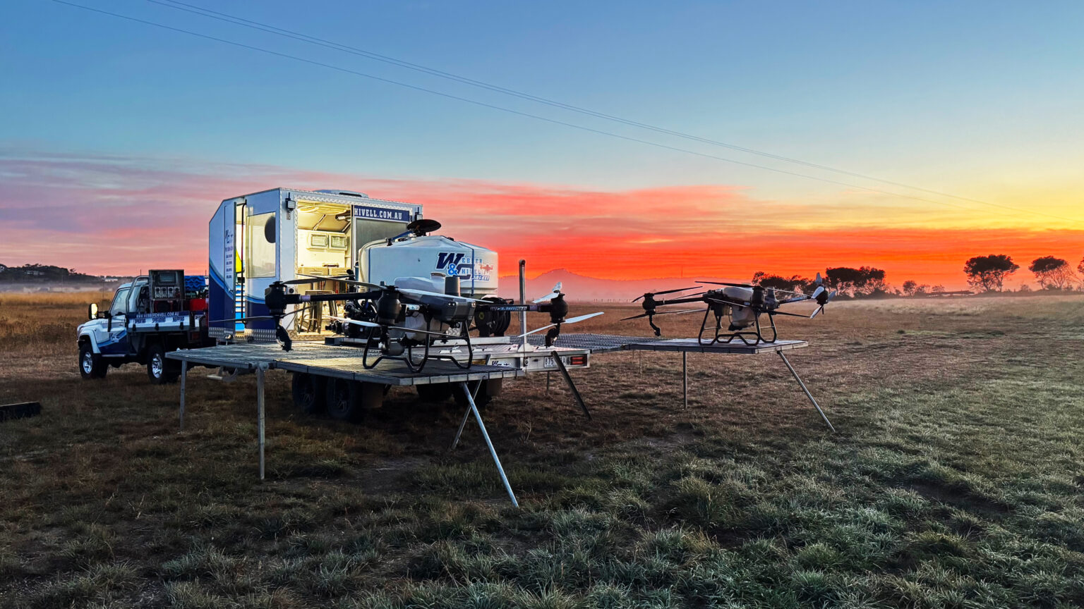 Ultimate Drone Support Trailer – Webber & Chivell Drones